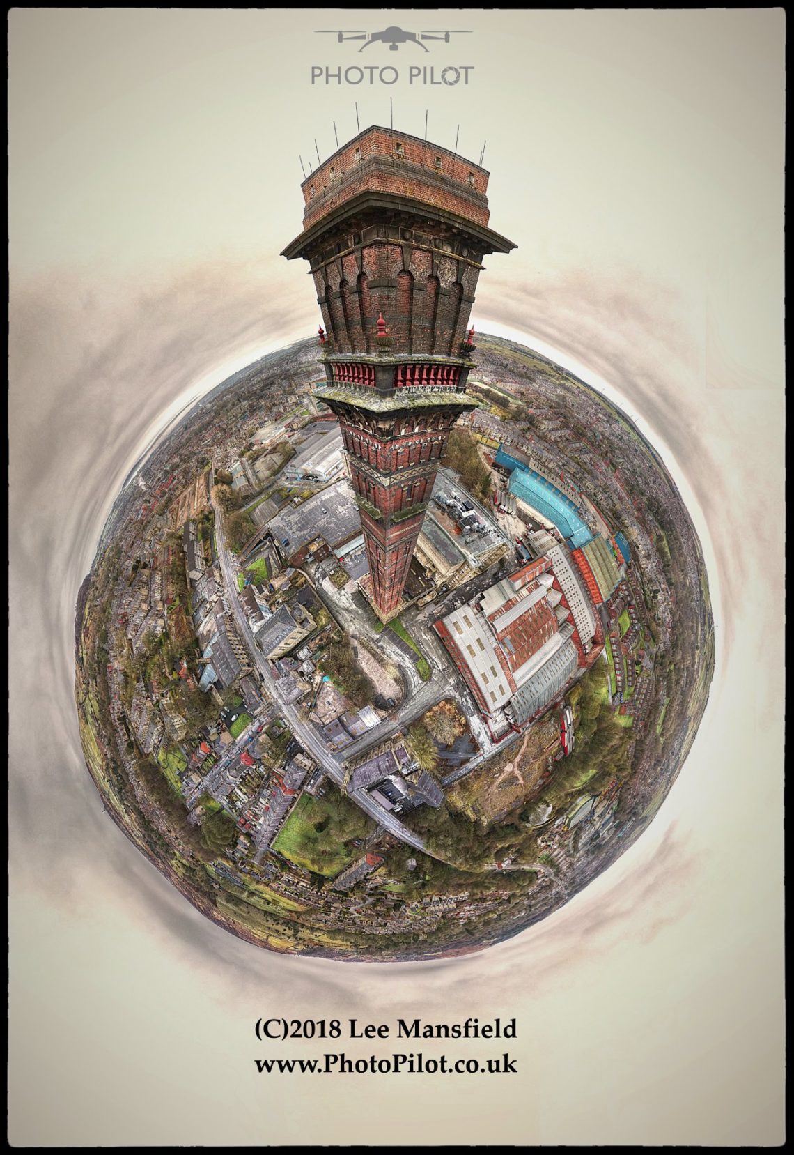 India Mill 360 - Darwen - Lee Mansfield Photography
