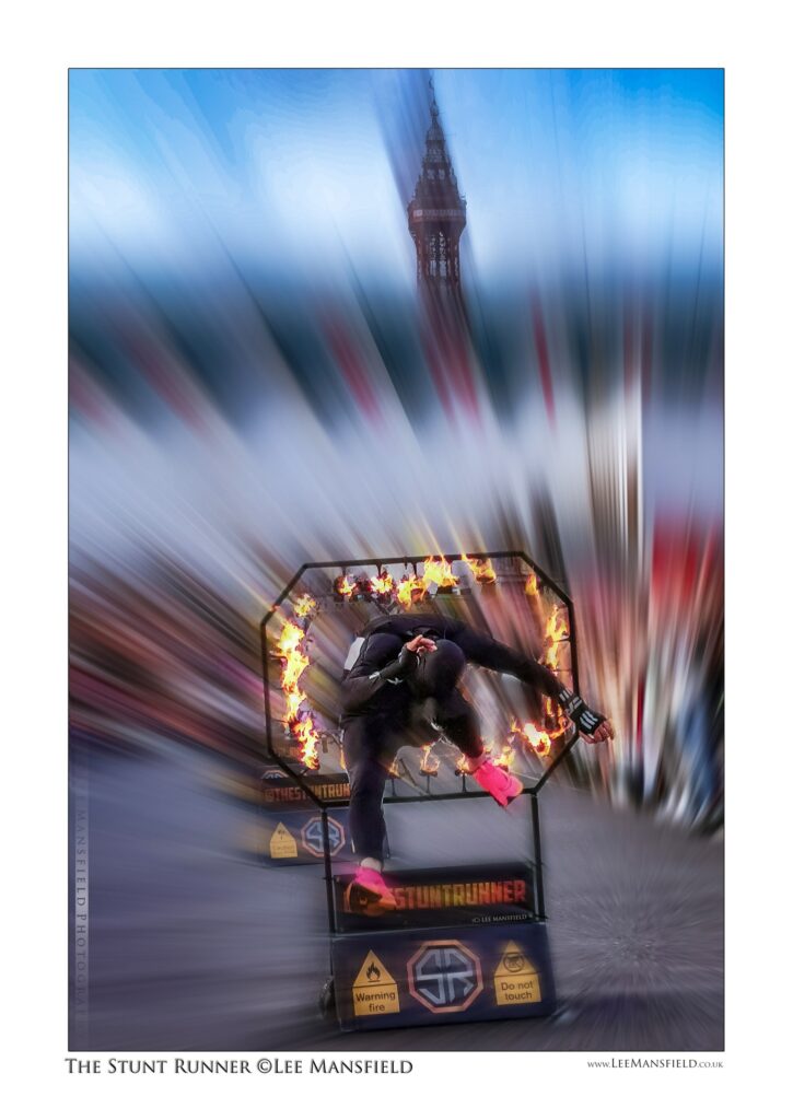 The Stunt Runner Blackpool - Lee Mansfield - Lee Mansfield Photography
